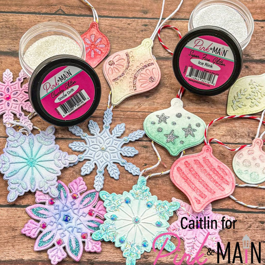 Ornaments Emboss and Cut Folder - Pink and Main LLC