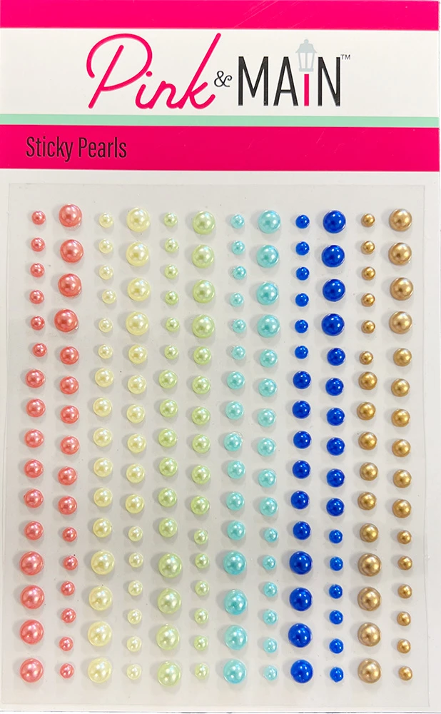 Daisy Days Sticky Pearls - Pink and Main LLC