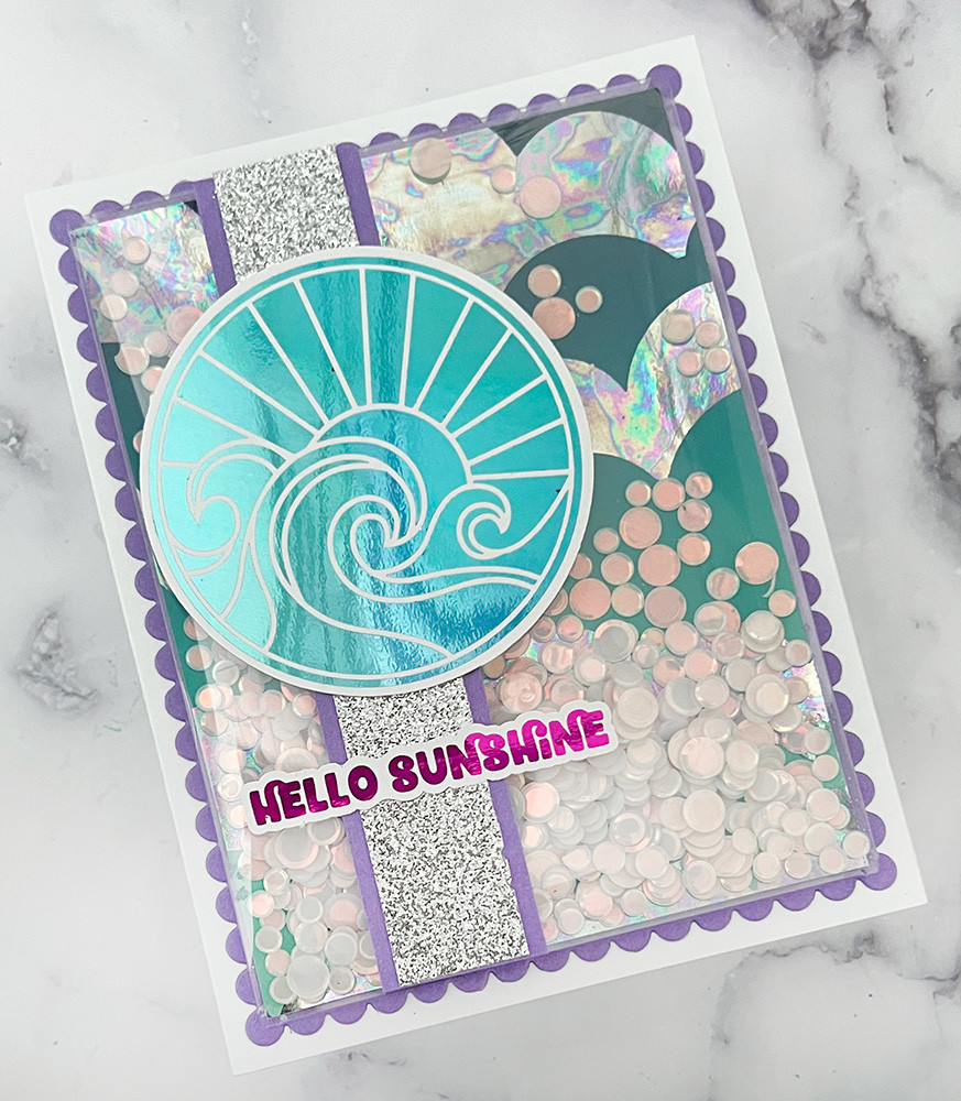 Crazy Waves Foilables® Panels - Pink and Main LLC