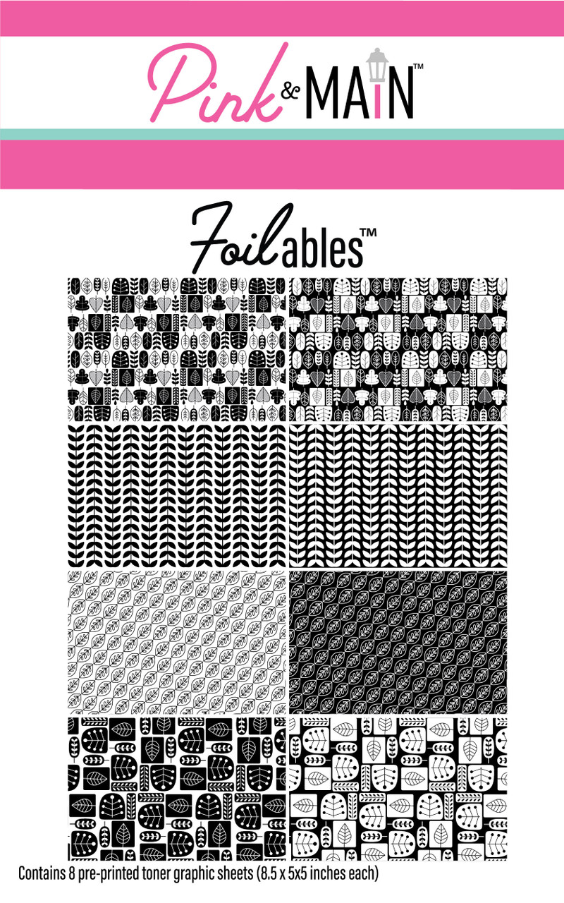 Spring Leaves Foilables® Sheets - Pink and Main LLC