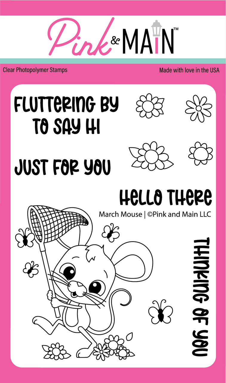 March Mouse - Pink and Main LLC