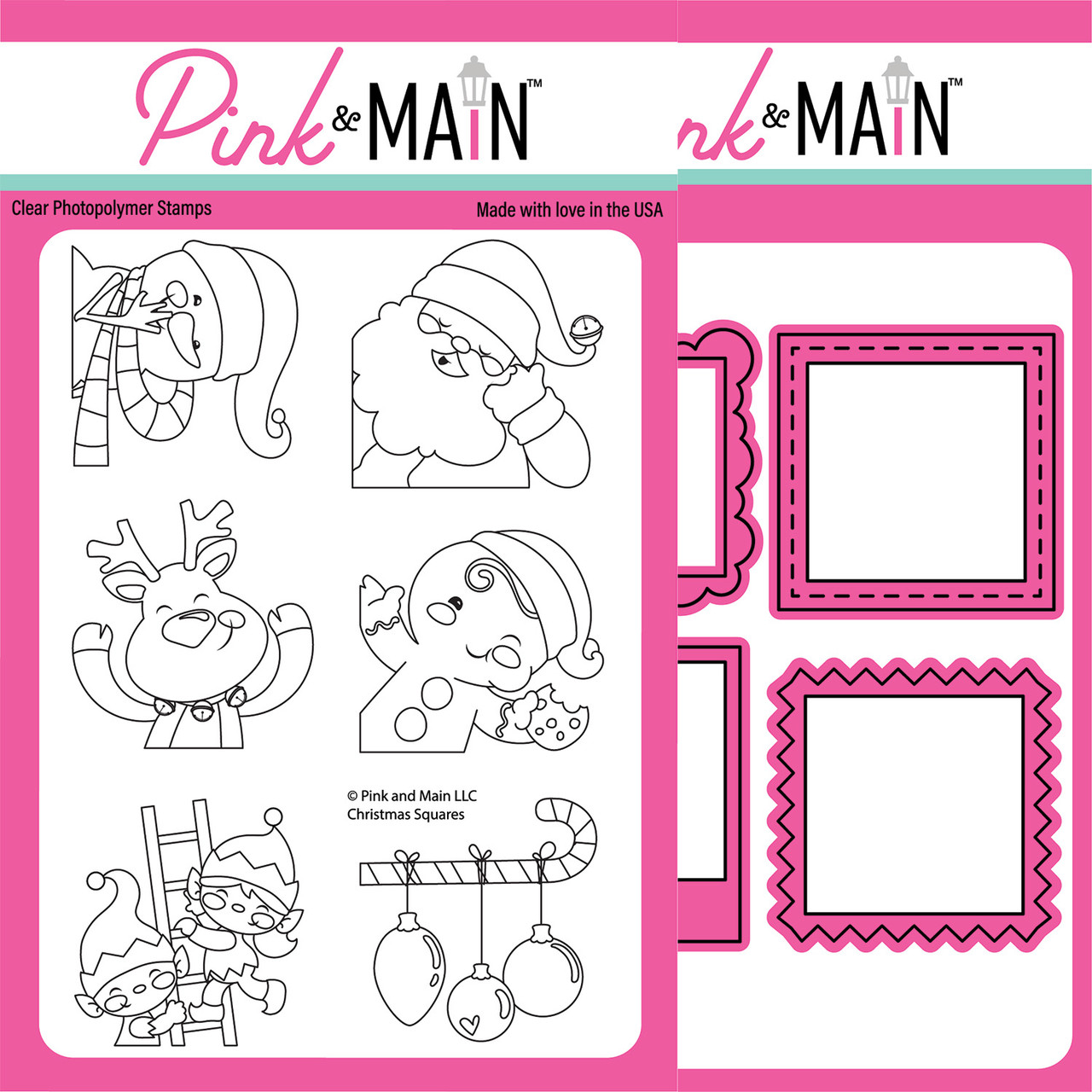 Christmas Squares Bundle - Pink and Main LLC