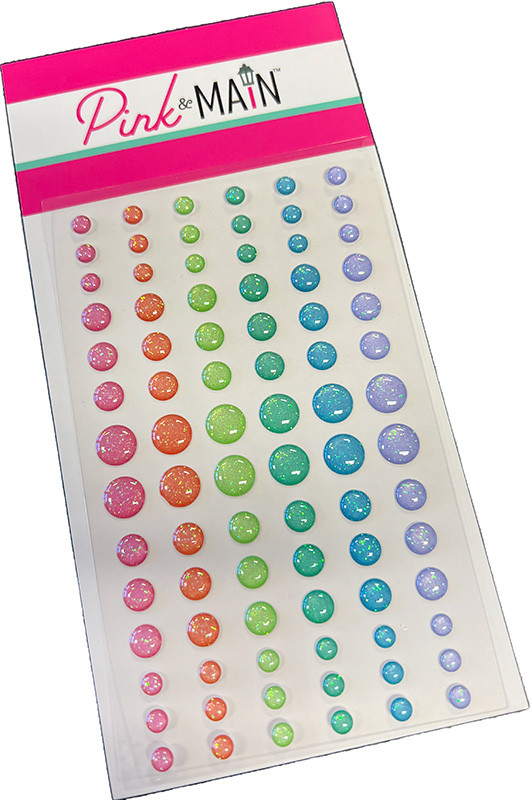 Summer Fun Glitter Enamel Dots - Pink and Main LLC