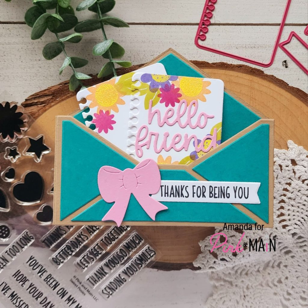 Envelope Pop Up Card Dies - Pink and Main LLC