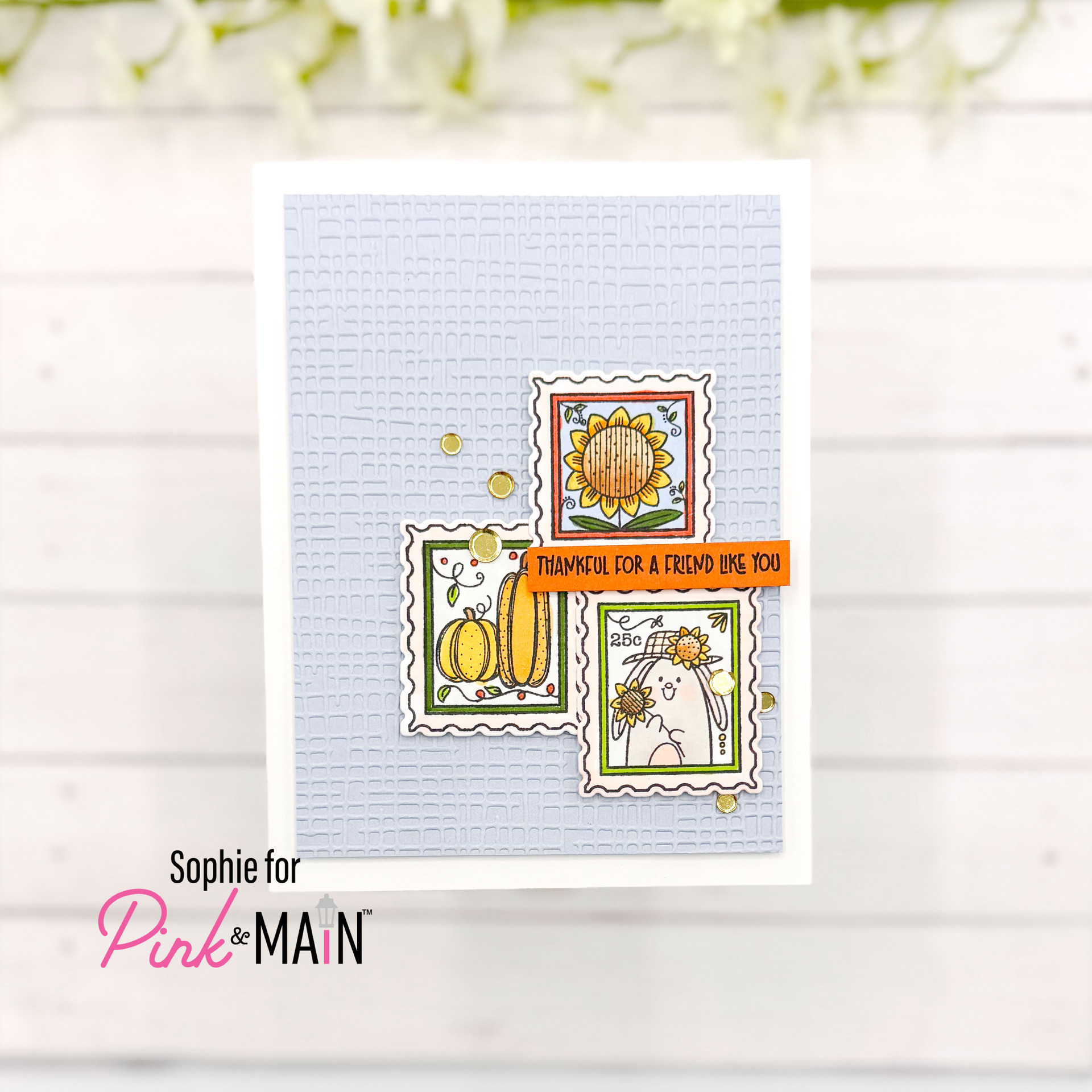 Fall Postage Stamps - Pink and Main LLC