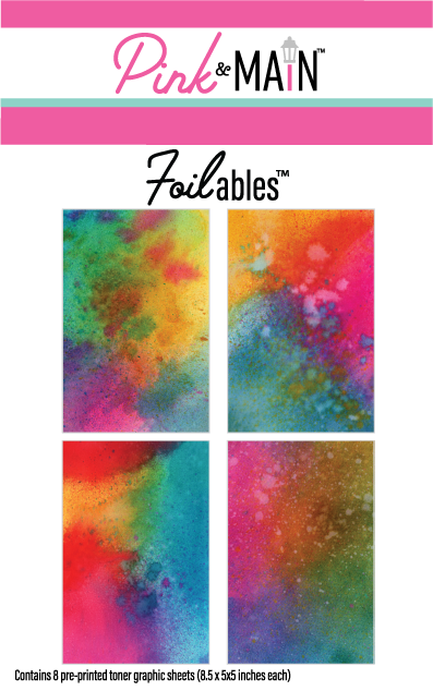Bold Bright Color Foilables® Toner Sheets - Pink and Main LLC