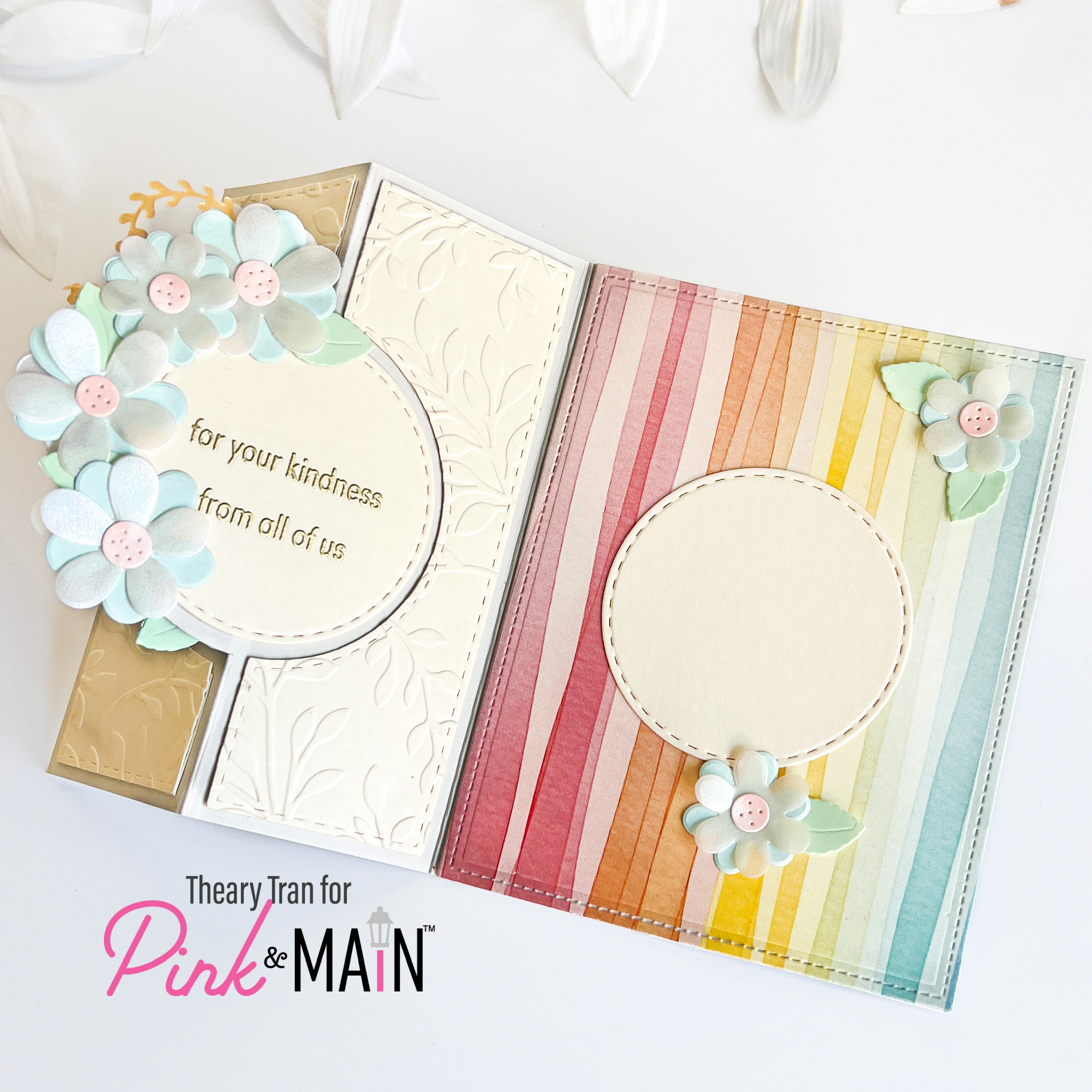 Circle Flip Card Dies - Pink and Main LLC