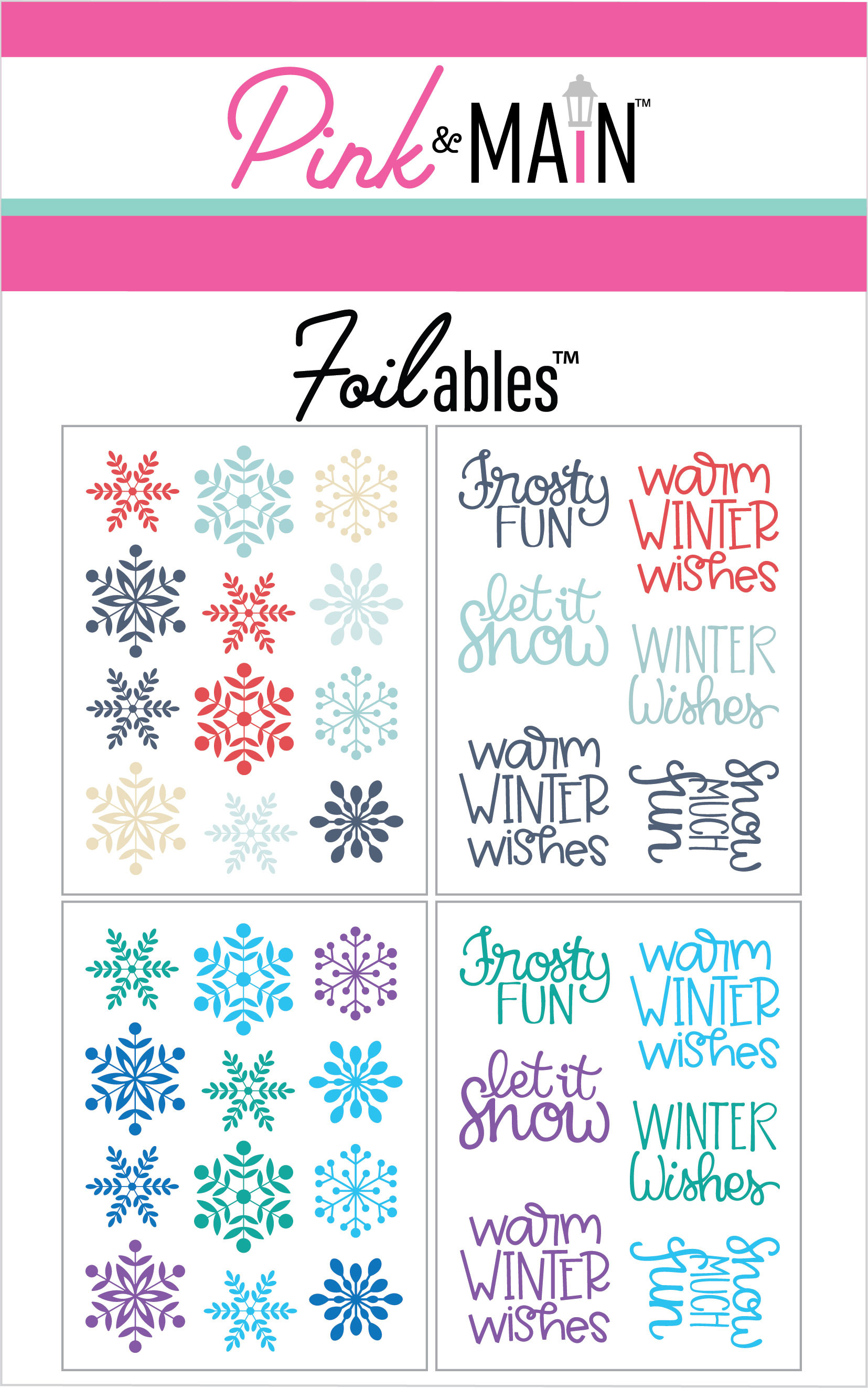 Spotlight Sayings - Pink and Main LLC