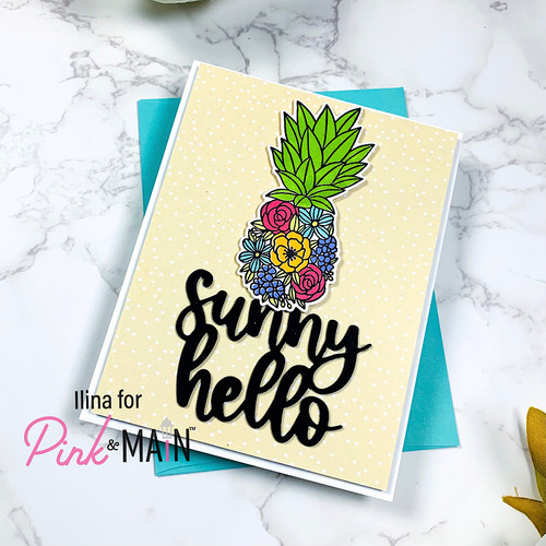 Sunny Hello Dies - Pink and Main LLC