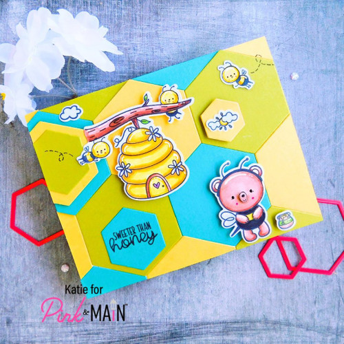 Nested Hexagon Dies - Pink and Main LLC