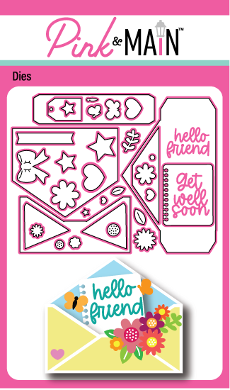 Envelope Pop Up Card Dies - Pink and Main LLC