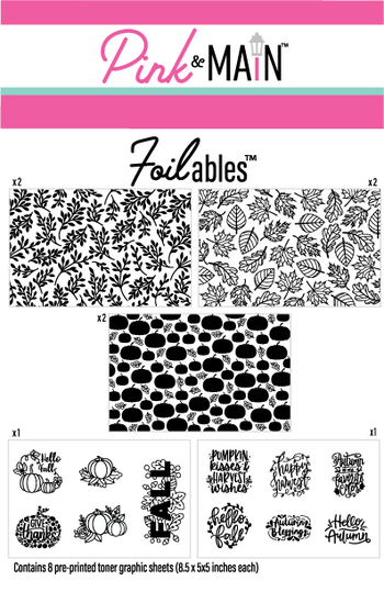 Fabulous Fall Foilables® Kit - Pink and Main LLC