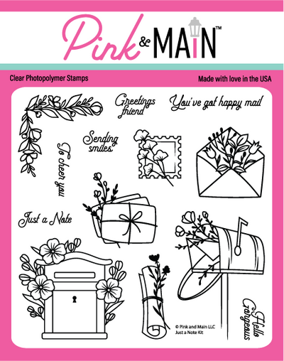 Just a Note (stamp only) - Pink and Main LLC