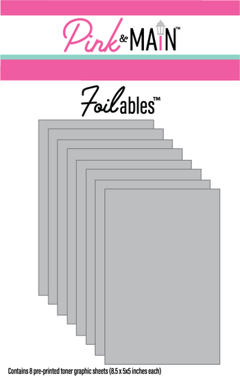 Silver Foilables® Toner Sheets - Pink and Main LLC