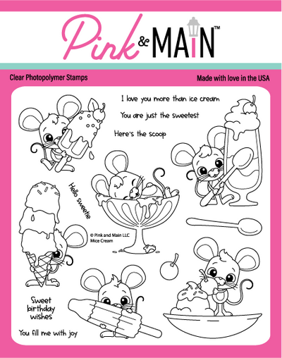 Mice Cream - Pink and Main LLC