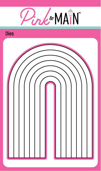 Tall Rainbow Die - Pink and Main LLC
