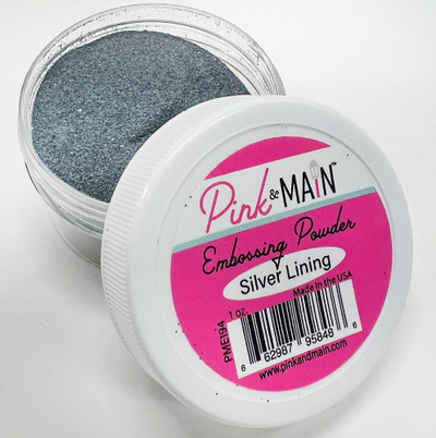 Silver Lining Embossing Powder - Pink and Main LLC