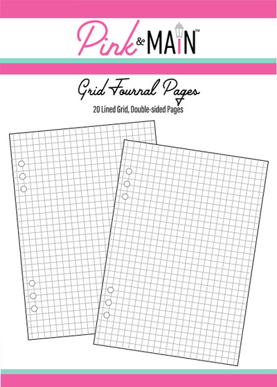 Grid Journal Pages - Pink and Main LLC