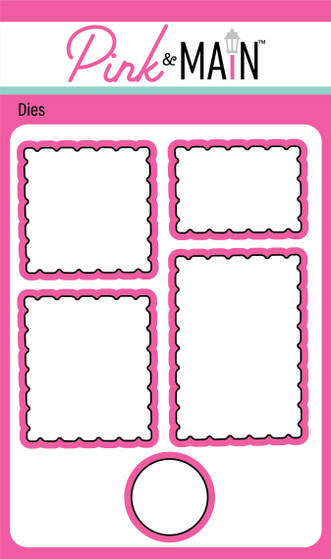 Postage Stamp Dies - Pink and Main LLC