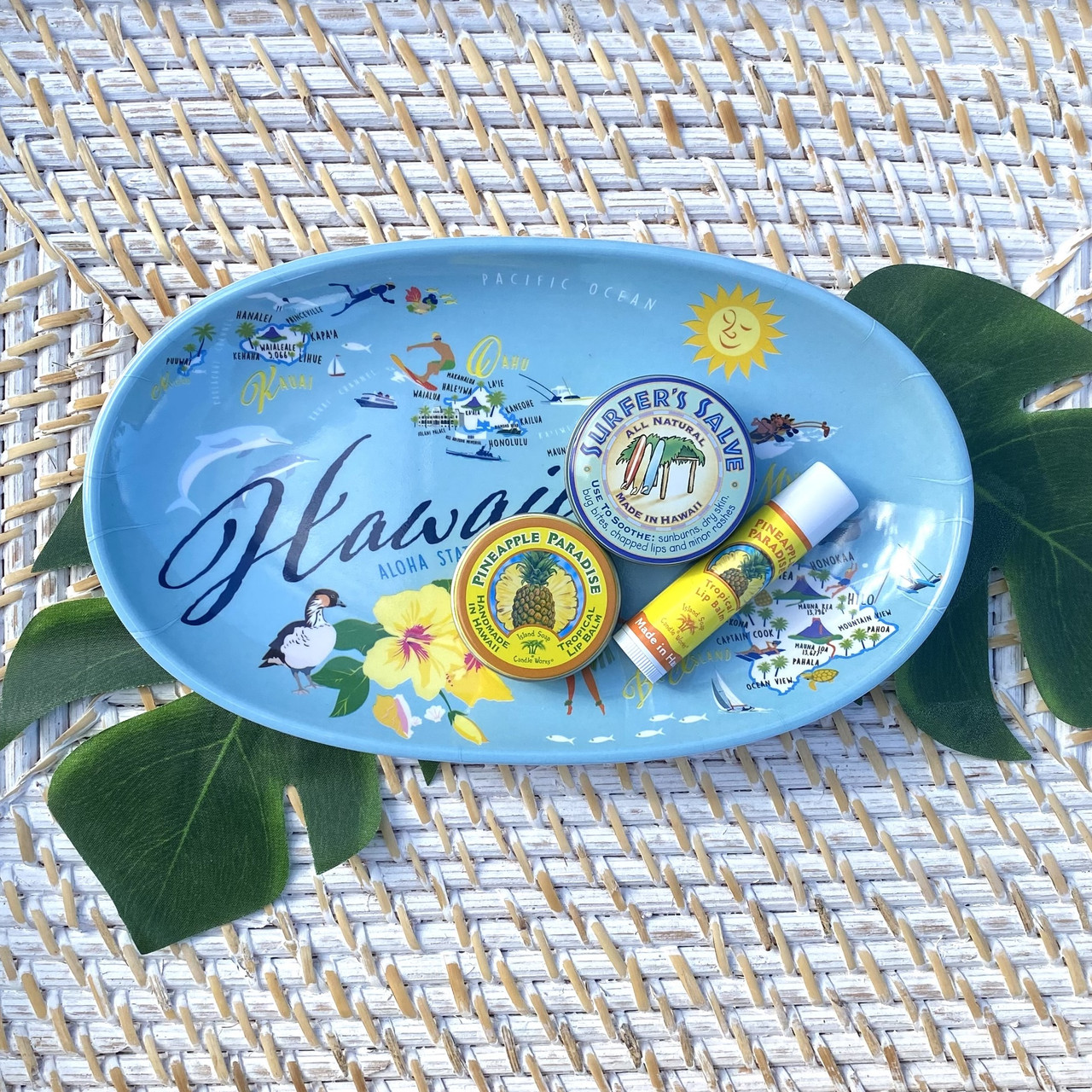 Hawaiian Island Tidbit Tray