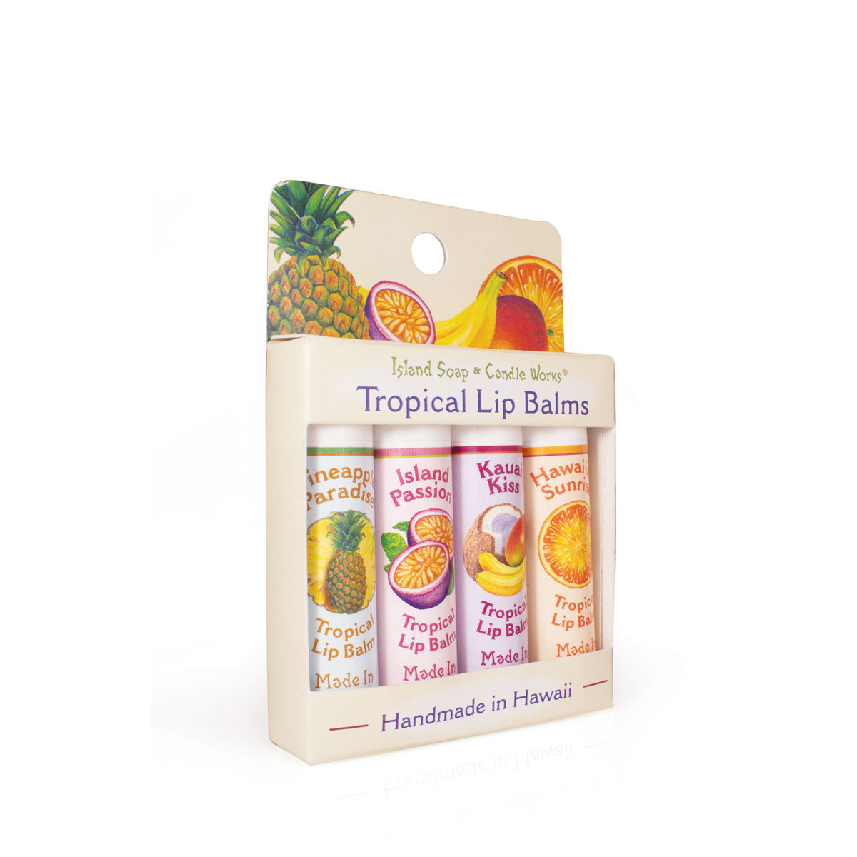 Tropical lip balm stick sampler - Island Soap & Candle Works