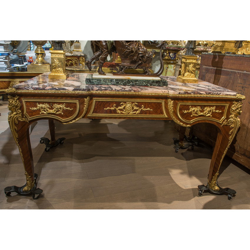 Exceptional High Quality Rare Regence Style Ormolu-Mounted Mahogany ...
