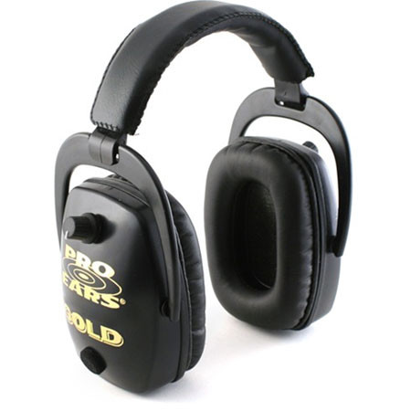 Pro Ears Pro Slim Gold Electronic Sport Shooter's Ear Muffs (NRR 28 ...
