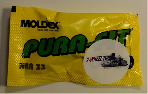 Custom Labeled Ear Plugs--Full Color Digital Laser Printed Label on ...