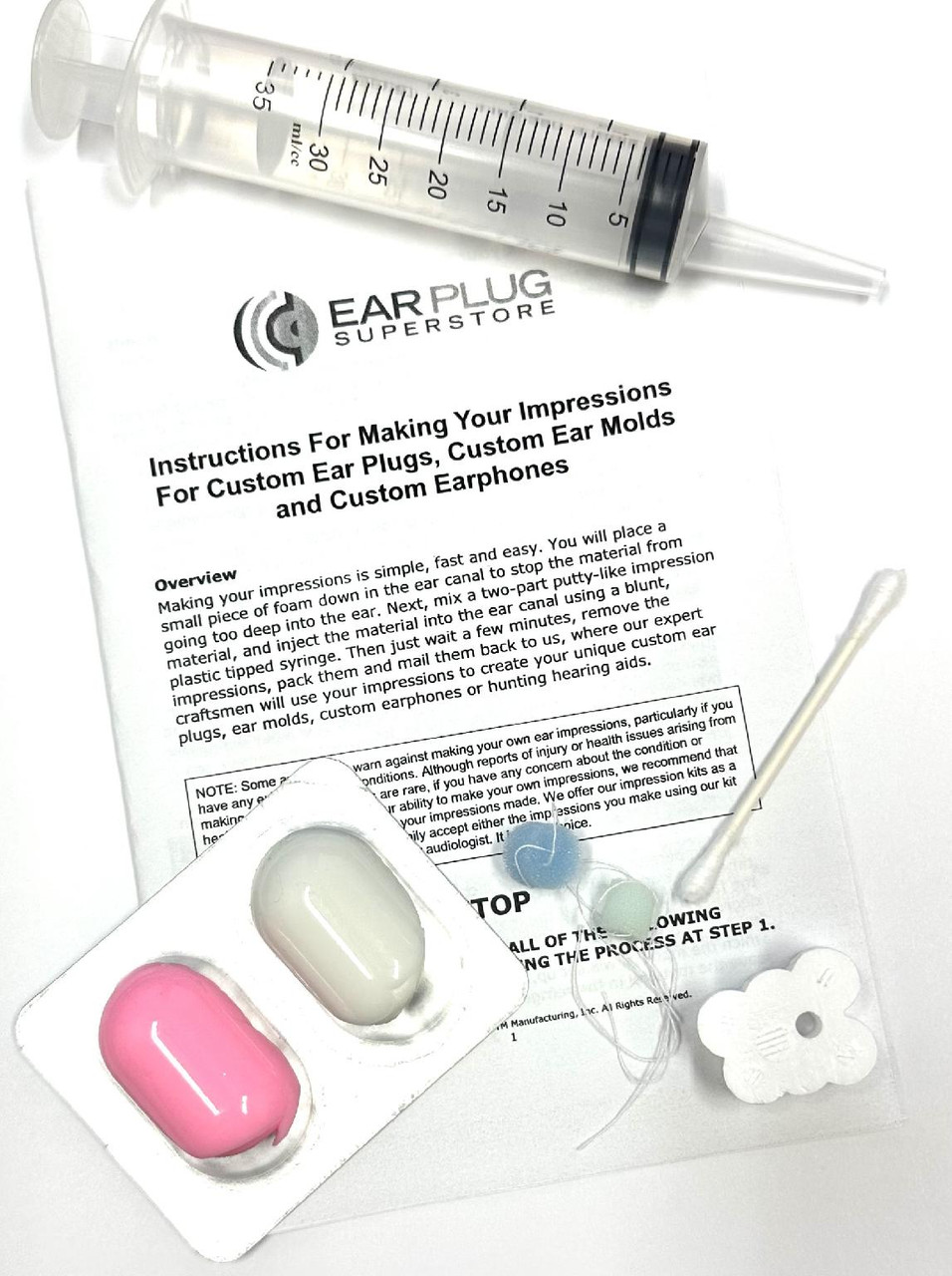 Got Ears?® DIY Ear Impression Kit for Custom Products (Makes 4 Full Ear Impressions) - Got Ears ...