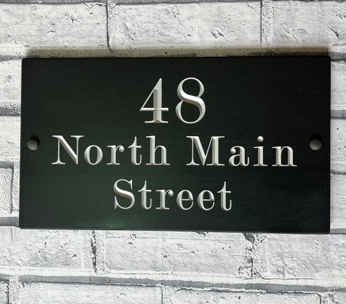 Slate Large House Sign