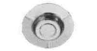 IMPA 174316 ASHTRAY OPEN 160mm STAINLESS STEEL