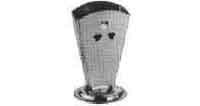 IMPA 171461 NAPKIN HOLDER STAINLESS STEEL