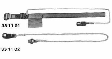 IMPA 331102 SAFETY BELT NYLON with lifeline 150cm and hook