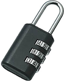 IMPA 490564 COMBINATION PADLOCK BRASS 50mm 4-digit ABUS