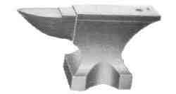 IMPA 613185 ANVIL CAST STEEL Weight 25kg.