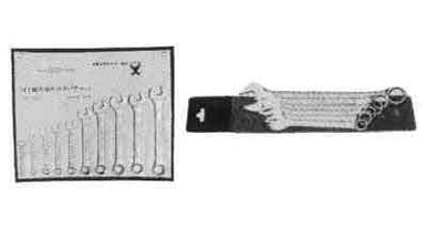 IMPA 610538 WRENCH OPEN & 12-POINT BOX SET 6-36mm 18pcs
