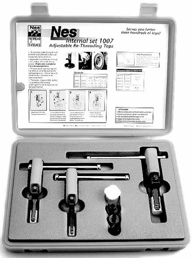 IMPA 633338 THREAD REPAIR TOOL SET COMBI int.8-32mm/ext.4-38mm NES
