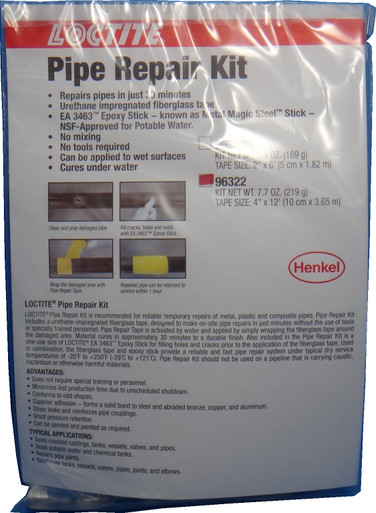 IMPA 812174 PIPE REPAIR TAPE 4" x 144" WATER ACTIVATED box 12ft.