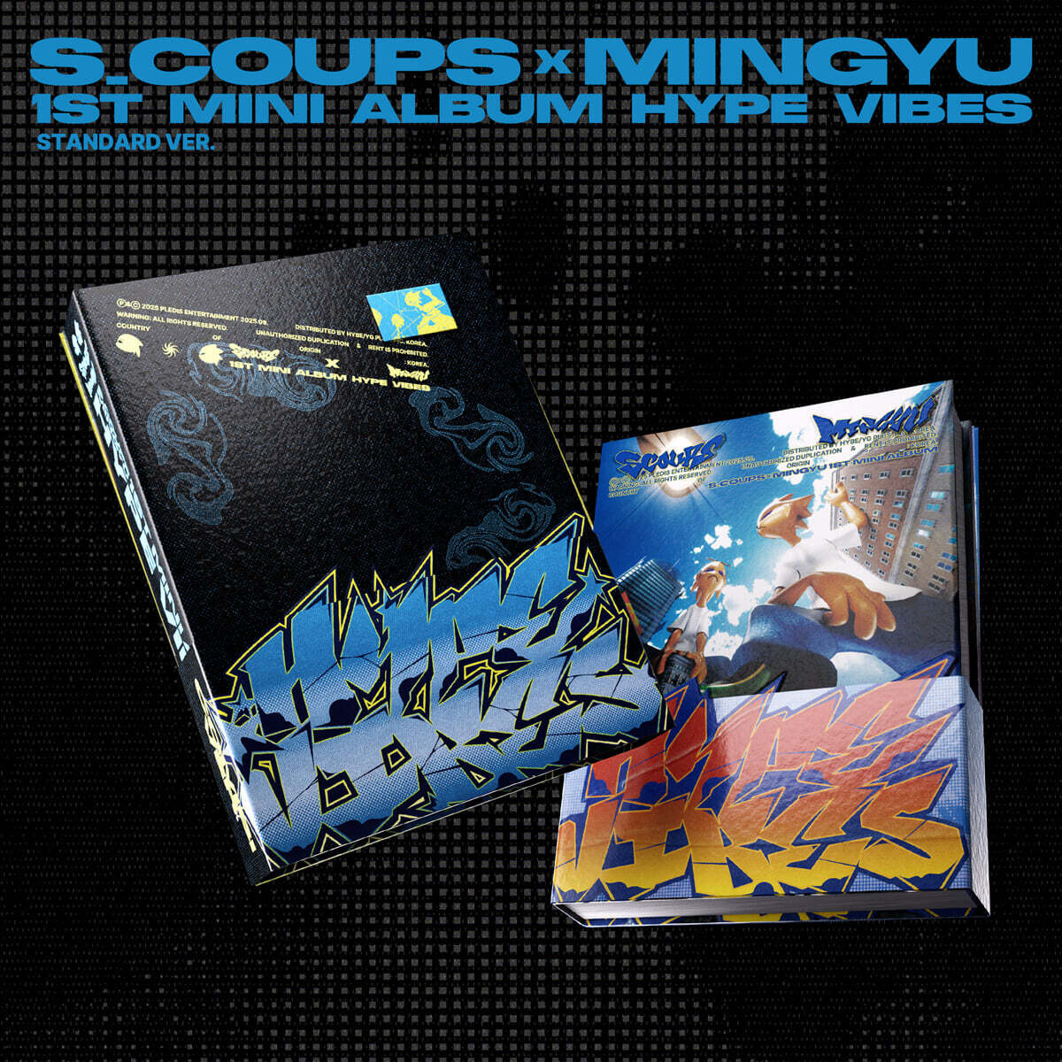 S.COUPS X MINGYU (SEVENTEEN) 1st Mini Album [HYPE VIBES] (random) - KJCstar