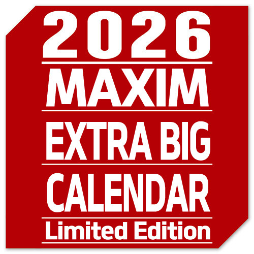 Magazine MD [ Maxim ] Maxim Calendar 2026: Wall Calendar