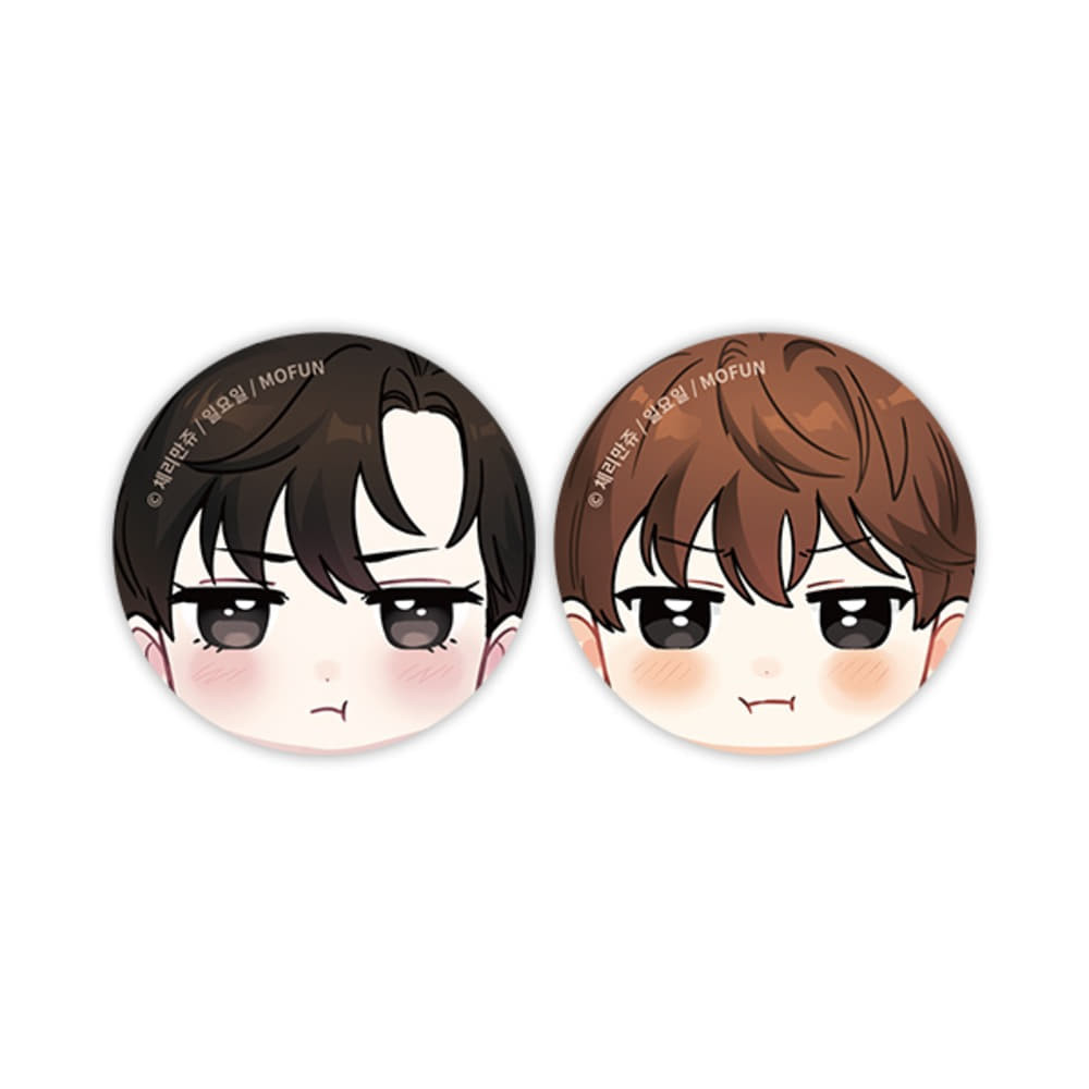 [ Part-Time Partner ] Squishy YoonKyu Can Badge Set