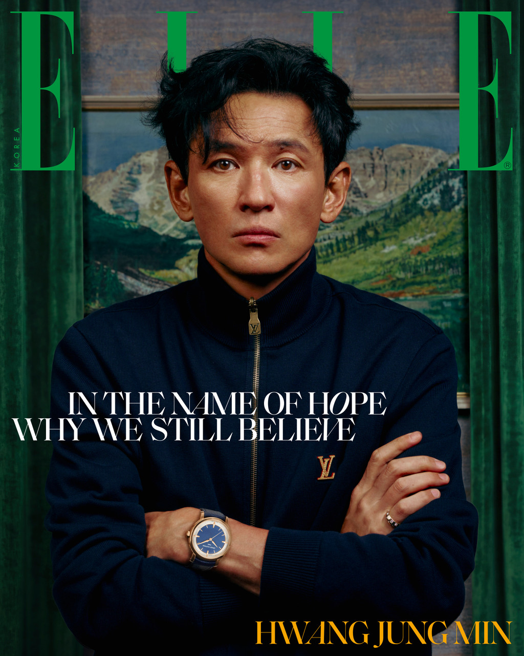 Magazine Elle Korea July 2026 [Cover: Hwang Jung-min & Zo In-sung ...
