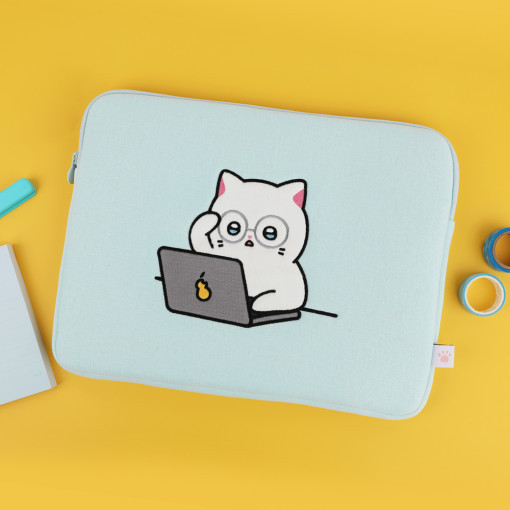 [ Meow Man ] Laptop Pouch (13in)