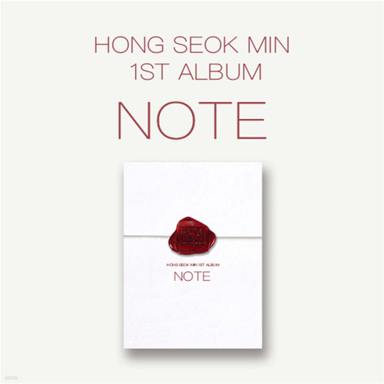 Hong Seok Min 1st Album Note Kjcstar