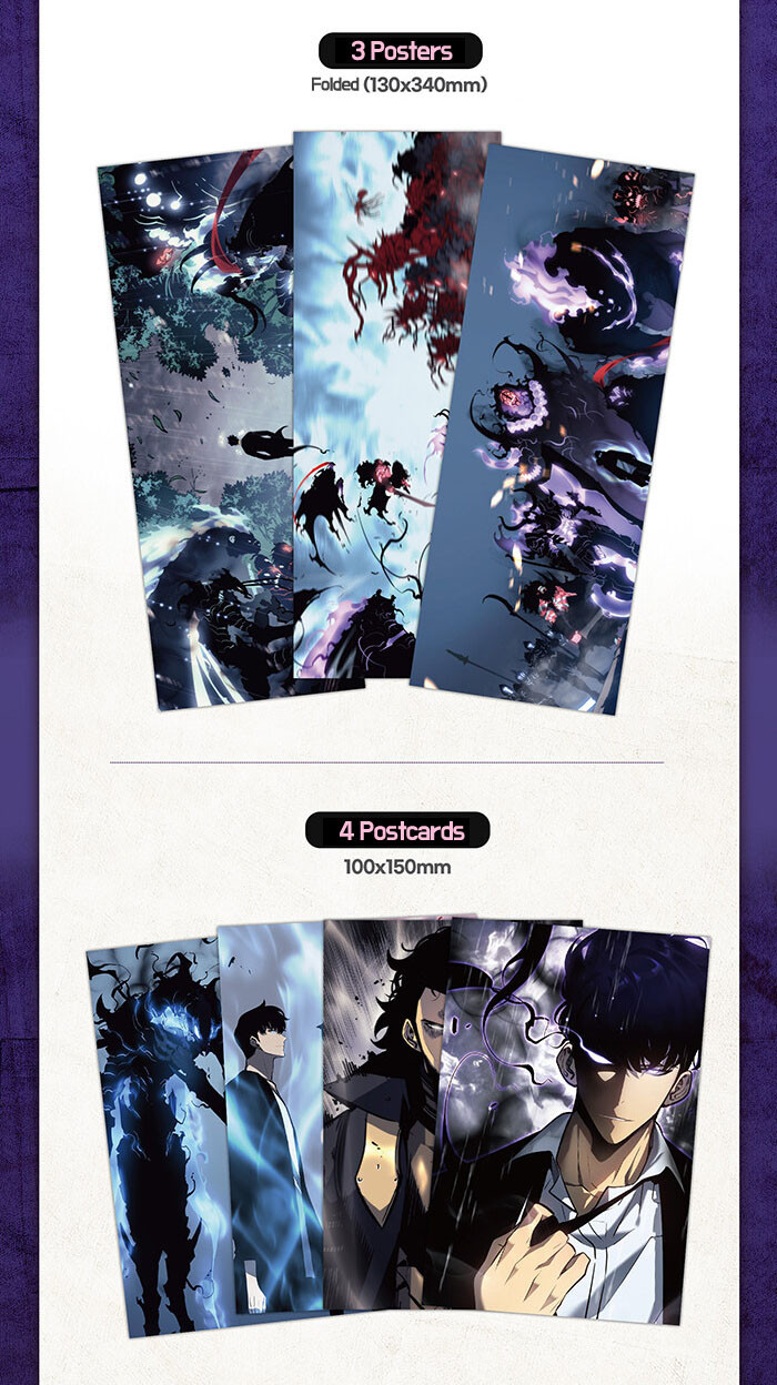 Solo Leveling Vol. 7 Set Limited Ver.