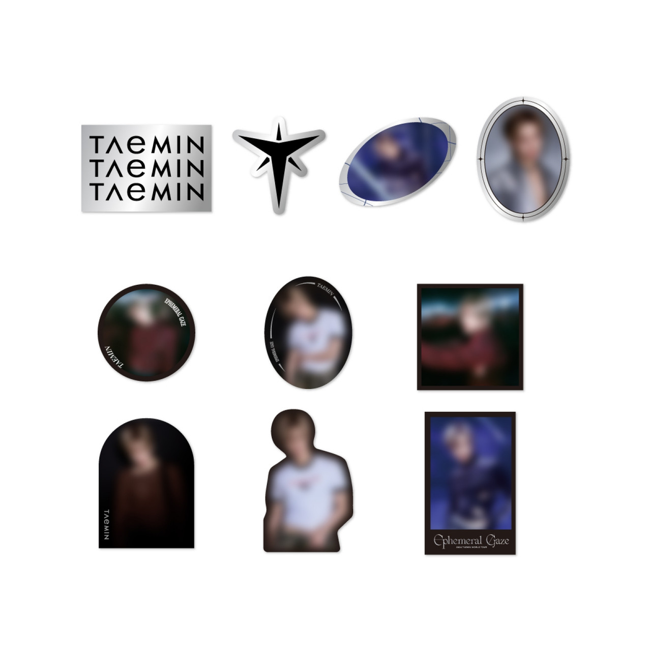 TAEMIN [ 2024 WORLD TOUR EPHEMERAL GAZE ] Sticker Pack