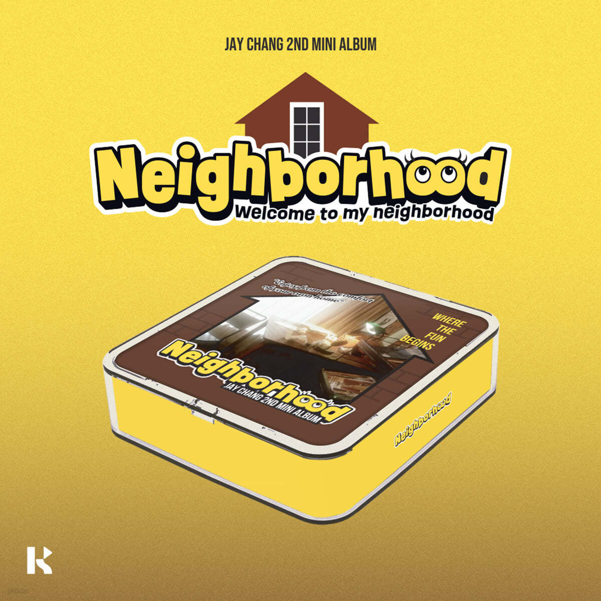 JAY CHANG 2nd Mini Album [NEIGHBORHOOD] KIT ALBUM VER. - KJCstar