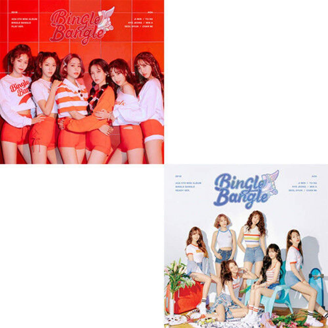 K-pop AOA - 5th Mini Album [BINGLE BANGLE] - KJCstar