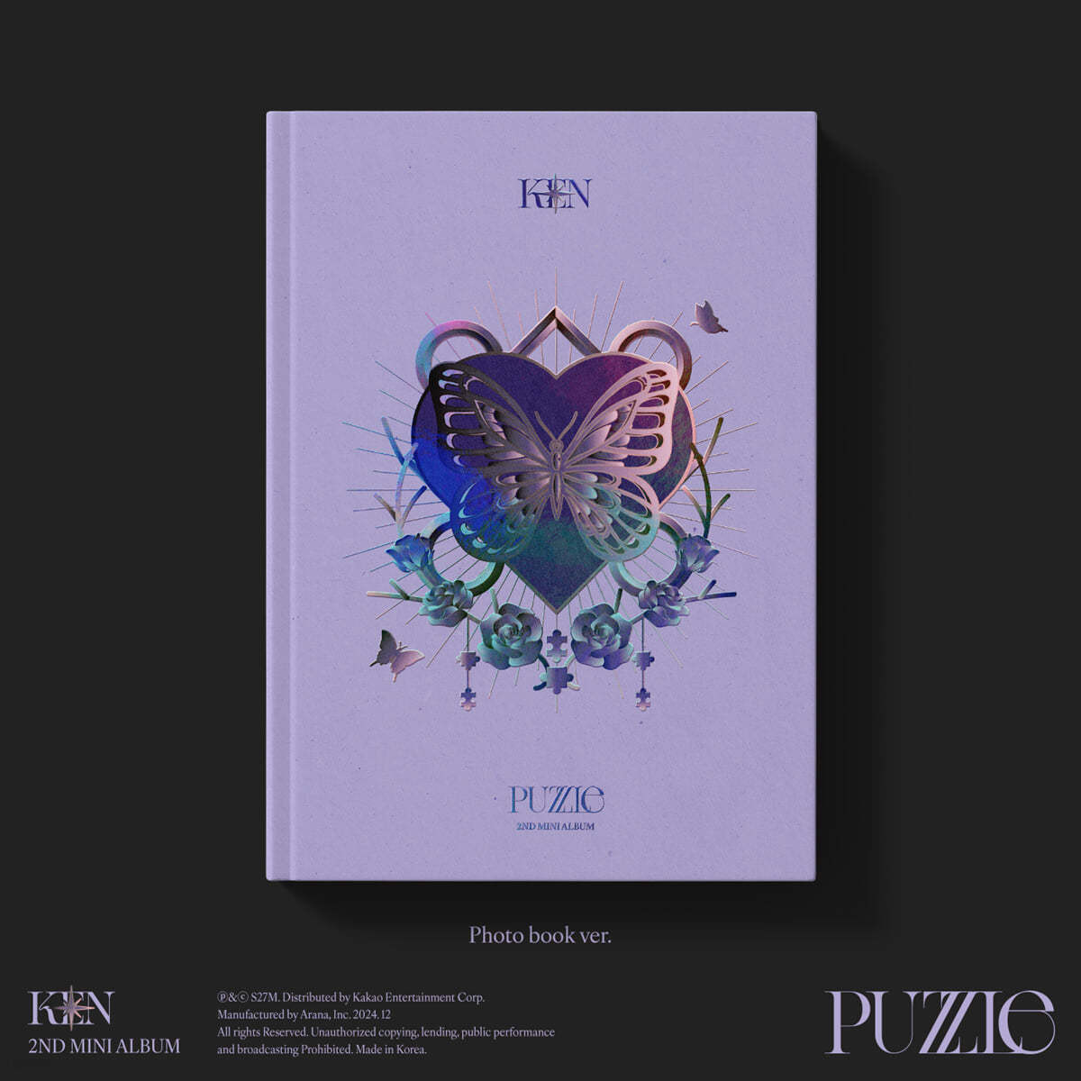 KEN 2nd Mini Album [PUZZLE] PHOTO BOOK VER. - KJCstar