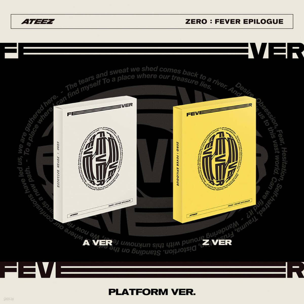 ATEEZ 2nd EP [ZERO : FEVER EPILOGUE] PLATFORM VER. (random) *Re-issue ...